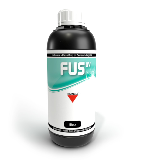 Tinta Triangle UV FUS Black 1lt Cabezales con tamaño de gota de 14-50 ...